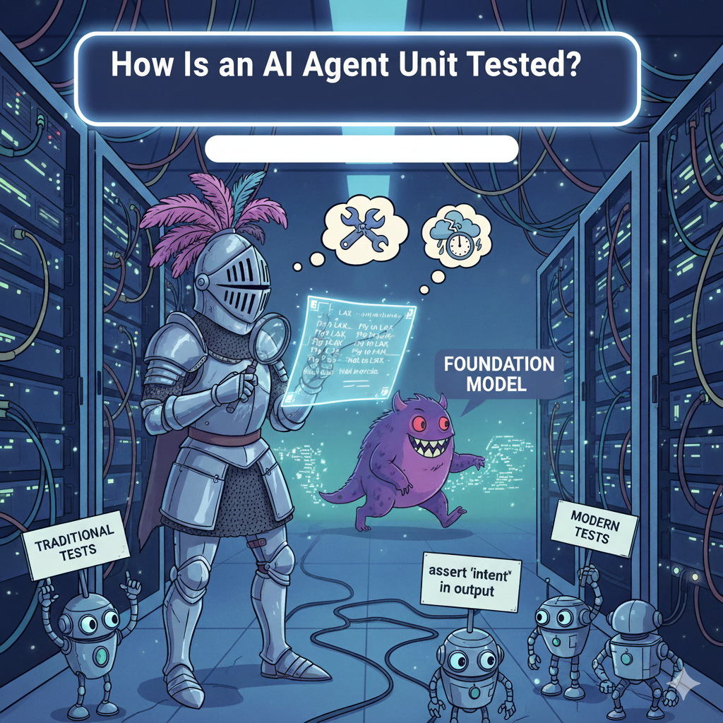 Post #2: Beyond Assertions: How Do You Unit Test an AI Agent ...